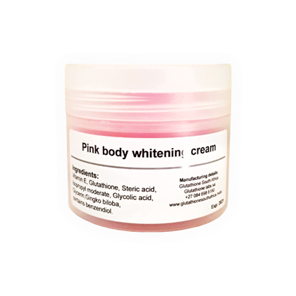 Pink Body Whitening Cream – Glutathione Glow Skincare